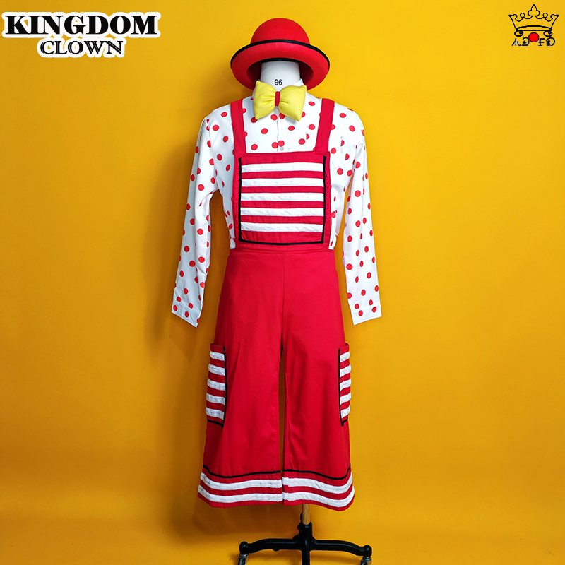 Clown costume props & performance outfit: a halloween commercial ...