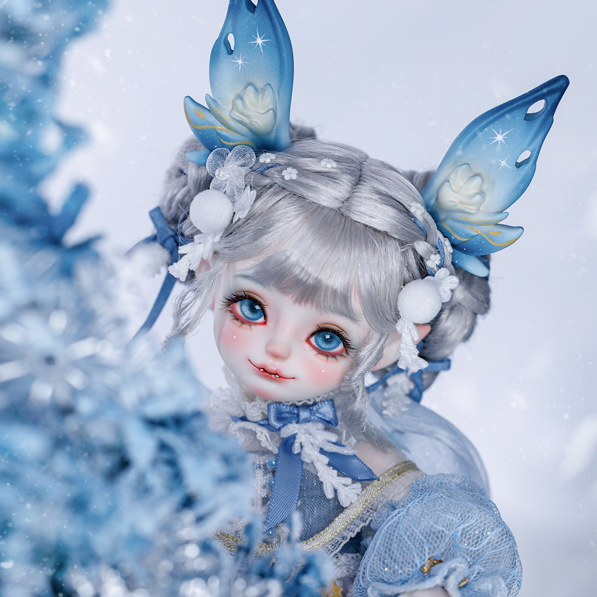 MILO DOLL 6分BJD娃娃 冰狐蜥 Lumi露米：梦幻冰狐少女，你的收藏新宠！-BJD-淘宝好物网