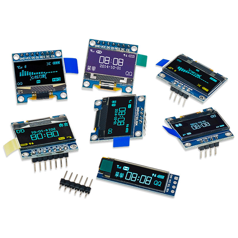 0.91/0.96/1.3 Inch OLED Display Module 12864 LCD Screen IIC/SPI Compatible with Arduino