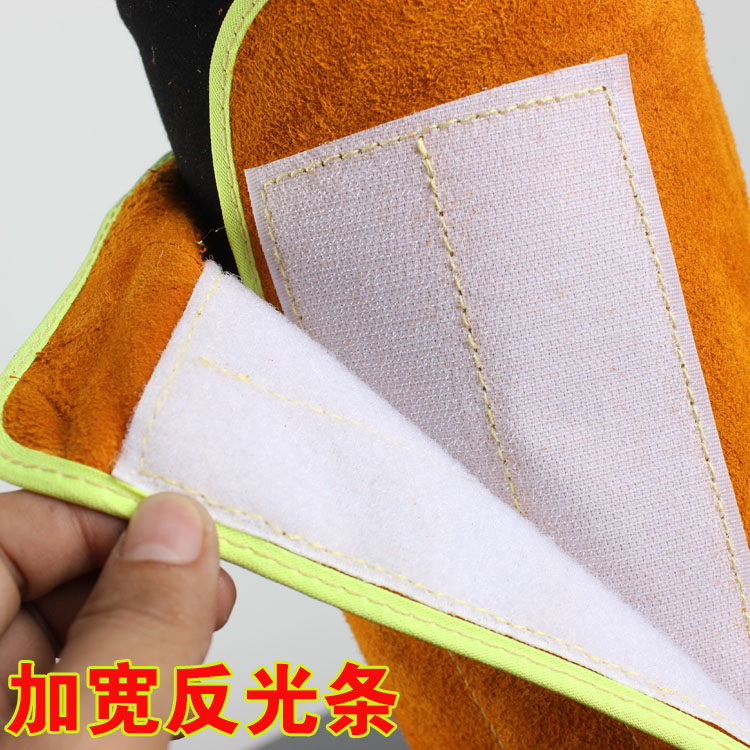 [USD 6.14] Pure cowhide foot shield welding foot guard foot shield ...