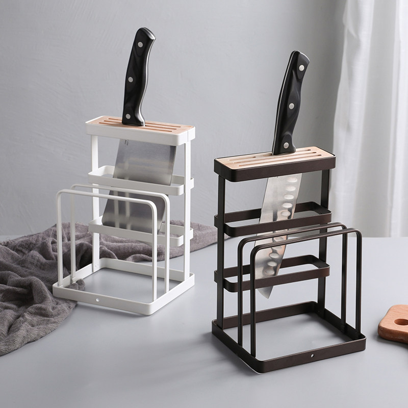 [USD 15.10] Knife Rack Rack Knife Holder Knife Storage Layer Rack Knife ...