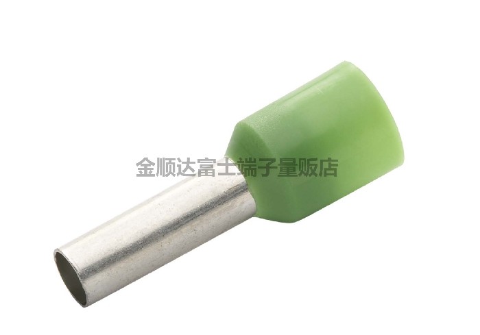 富士端子 进口欧式管型端子CE060012 6平方针形端子紫铜鼻子100只