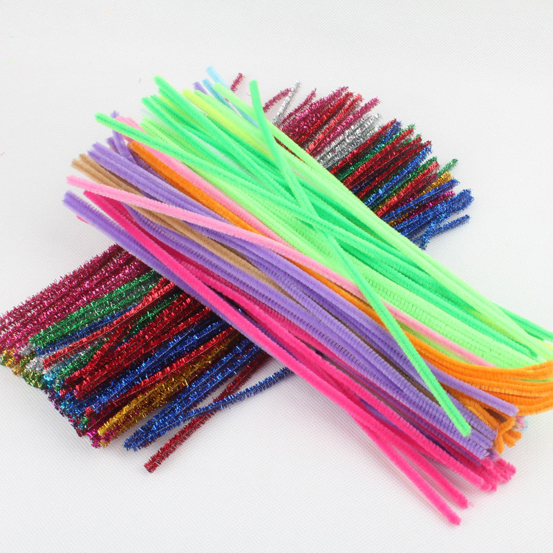 [USD 6.85] Twisted stick Color flash hair furry furry furry wire fetal ...