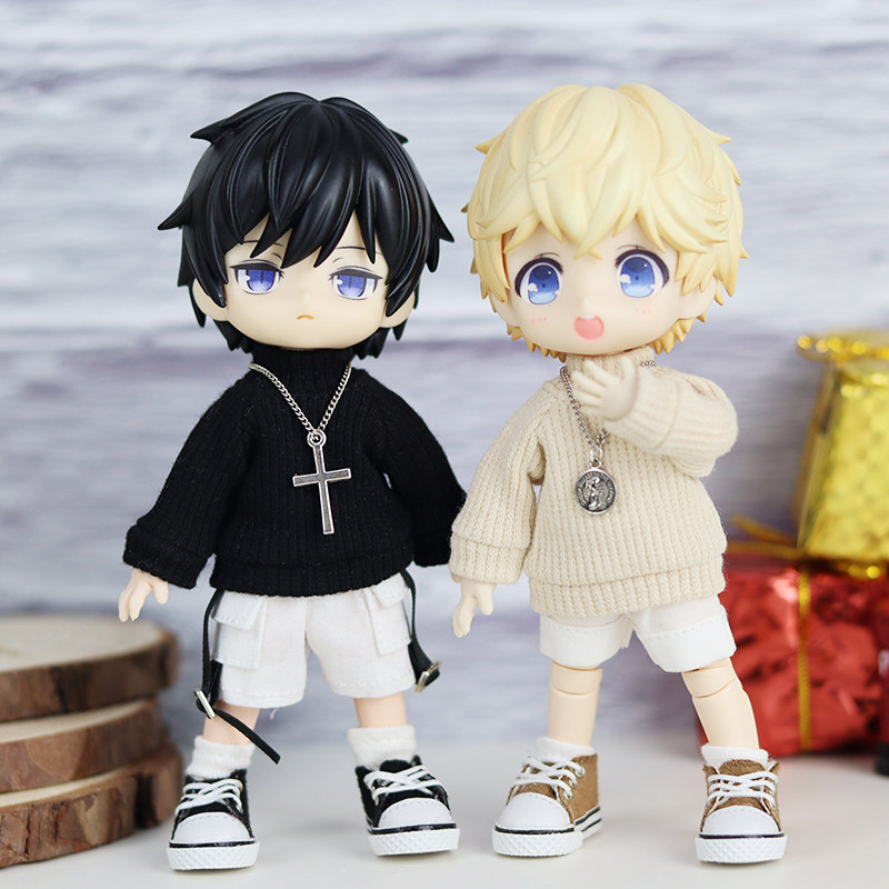 Ob11 baby clothes turtleneck sweater is here! 12 points bjd lantern ...