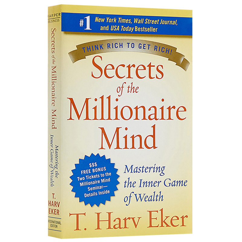 百万富翁的秘密：《Secrets of the Millionaire Mind》英文原版，资金管理圣经！-社会科学类原版书-淘宝好物网