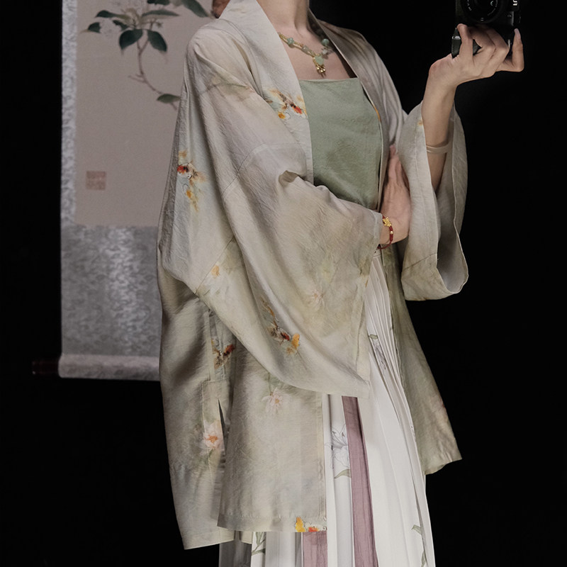 Lumingxi original hanfu mandarin collar top: embrace the romantic charm ...