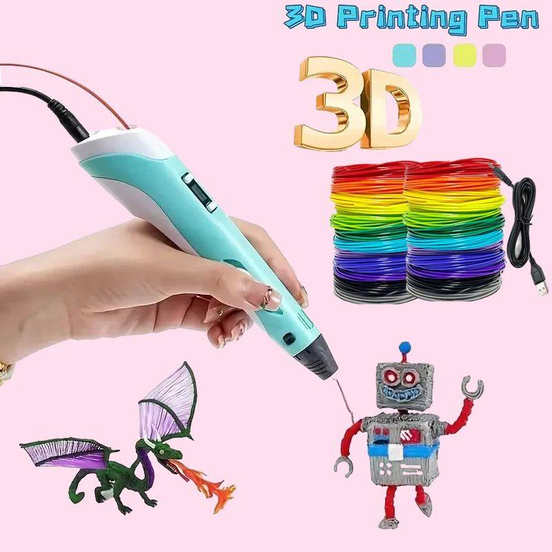 3D Pen Printing Pencils Art Craft Printer PLA Filament 3D Dr