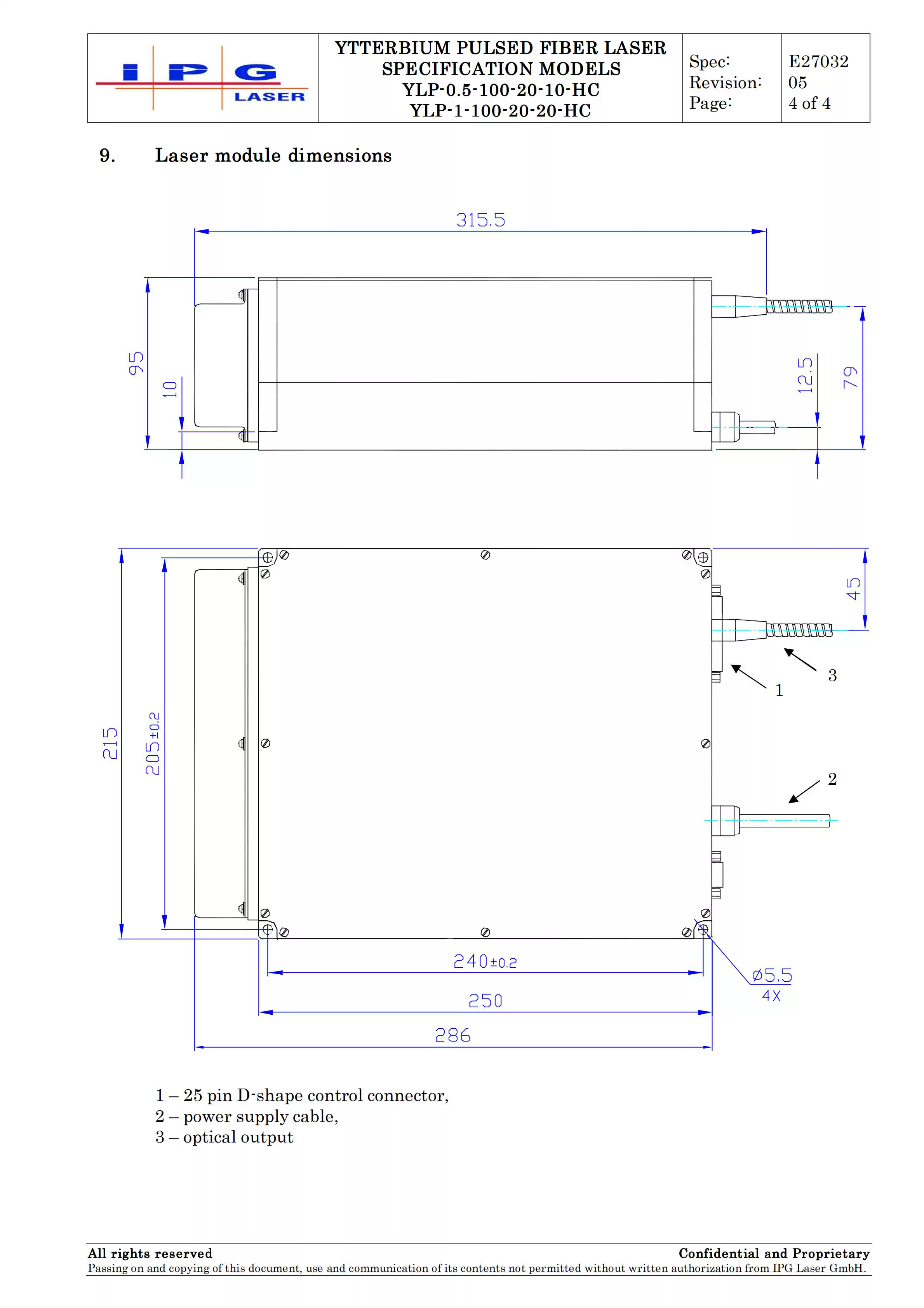 IPG光纤激光器 20W 30W YLP-1-100-20-20系列德国激光器 定金