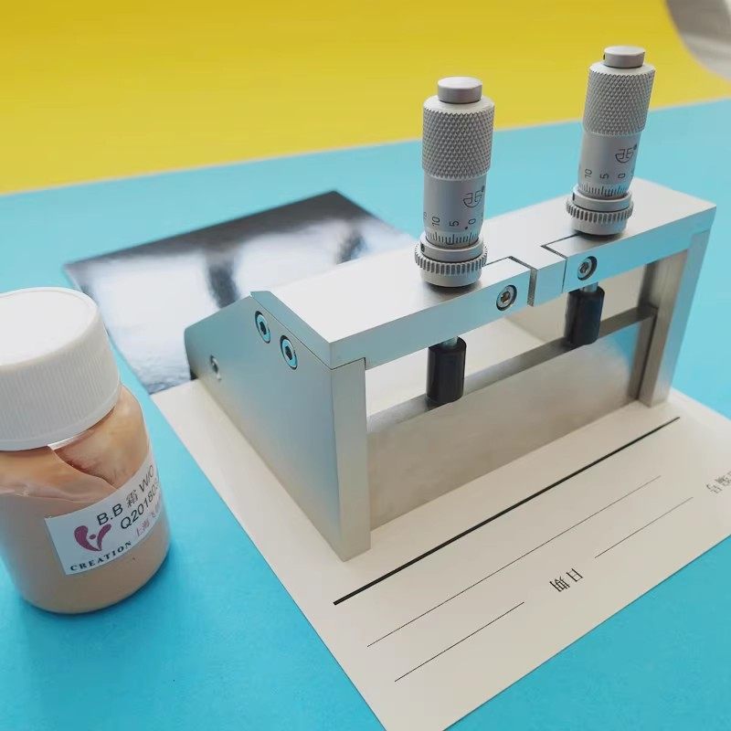 2023款KTQ-III磁吸式可调式湿膜制备器涂布器刮膜器微分头0-6000