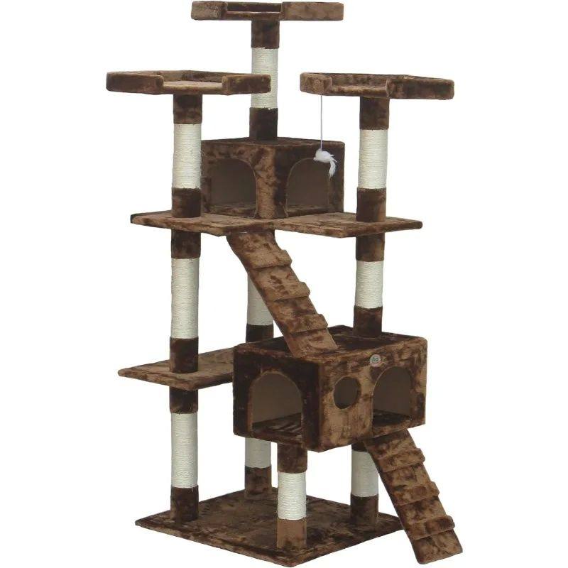 Extra Large Cat Tree Kitty Tower Condo Cat House for Large I-Taobao
