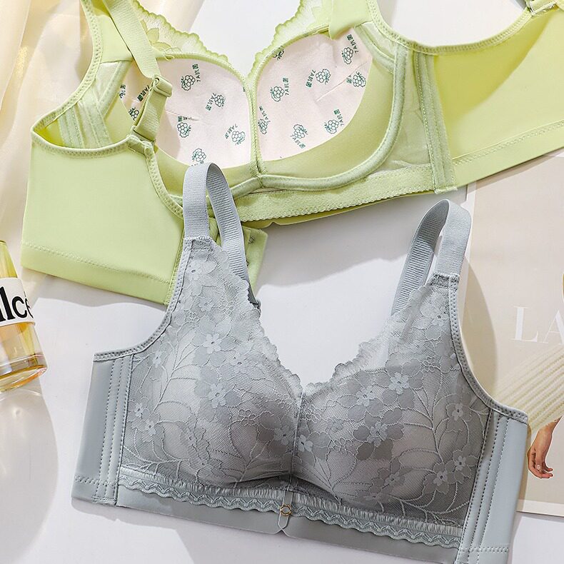 Fall and winternew arrivalsexylace's wire-free four-breasted push-up ...