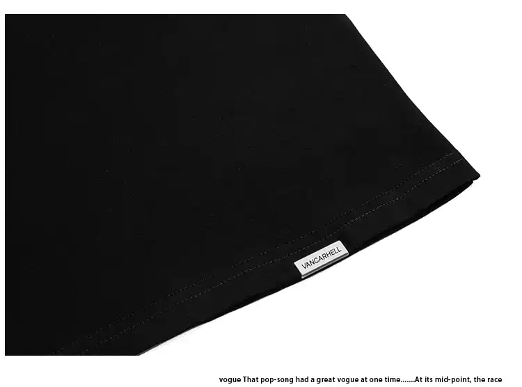 VANCARHELL美式高街趣味卡通人物印花短袖T恤男oversize寬鬆情侶