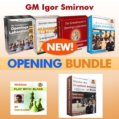 GM Igor Smirnov Opening Bundle：国际象棋大师级开局教学，让你的棋艺飞升！🔥-国际象棋-淘宝好物网