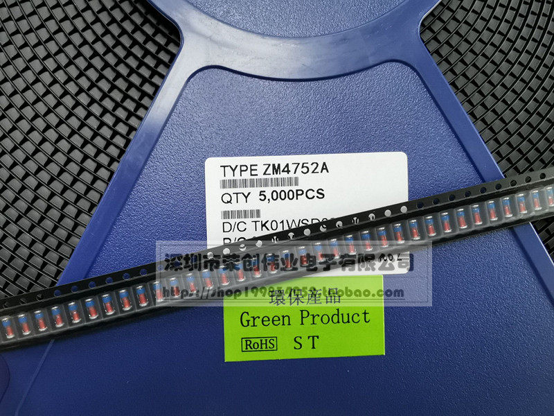 ZM4740A 1N4740A IN4740A 贴片圆柱LL41 1W 10V 齐纳稳压二极管-Taobao