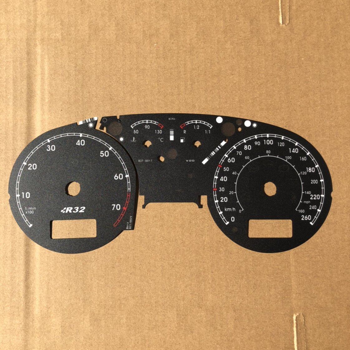 [USD 33.10] For Golf 4 Modification R32 Mile Dashboard Paper Old ...