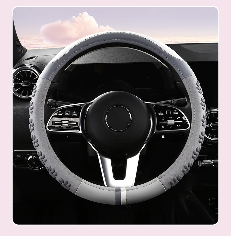 比亚迪海豚汉ev宋plusdmi元plus秦方向盘套女四季硅胶防滑D型把套-阿里巴巴