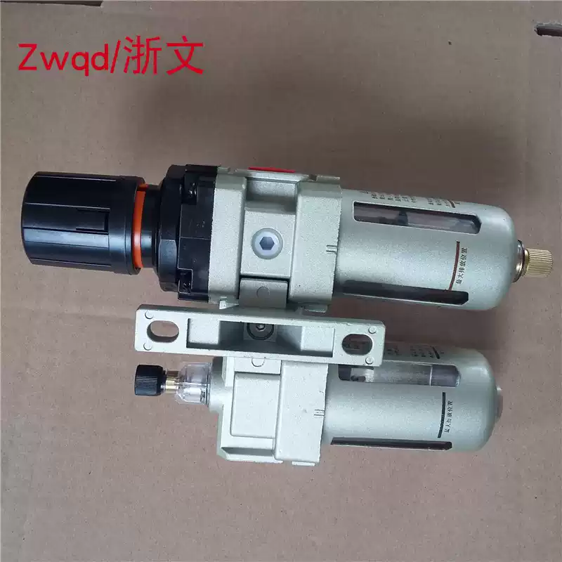 调压过滤器AW4000-04+AL4000-04减压阀油水分二联组合气源处理