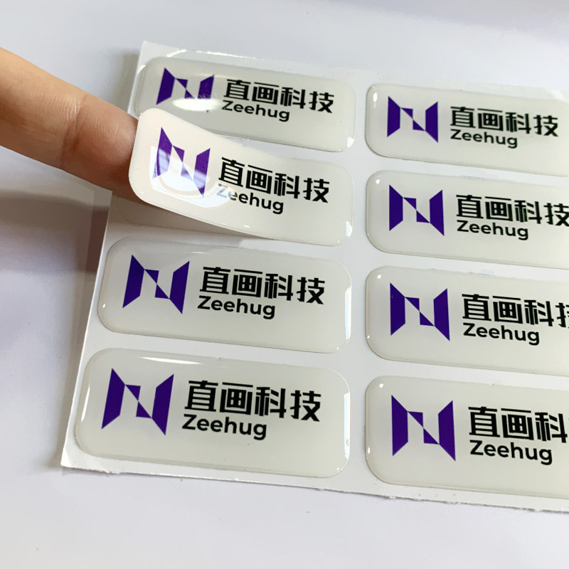 [USD 15.71] Crystal Label Customized Logo Sticker Brand Club Label ...