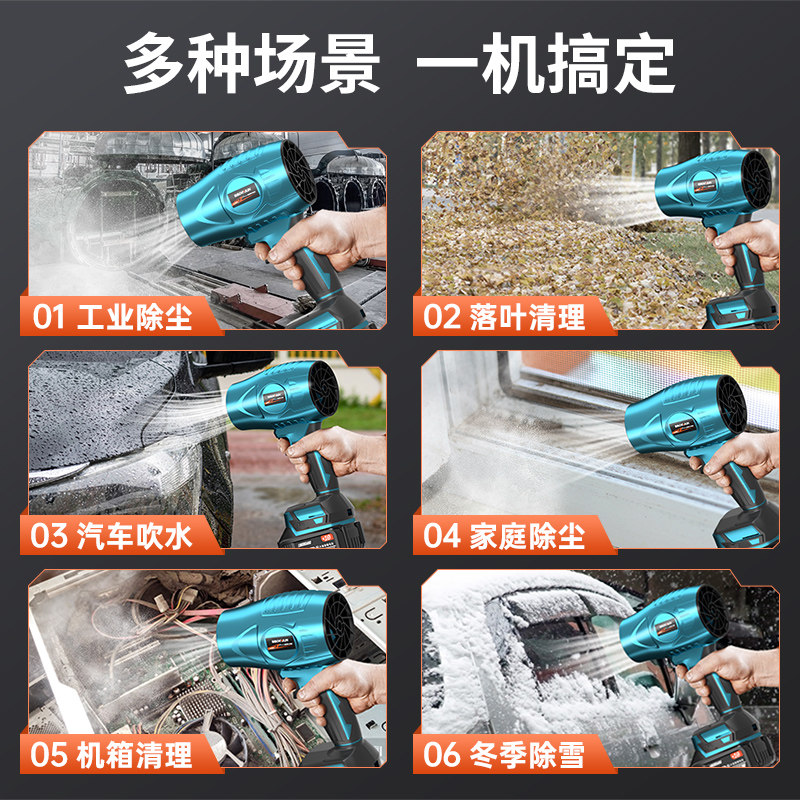 3300g推力除尘风机怎么选？吹雪洗车除落叶神器实测揭秘！-迷你风扇-淘宝百科网