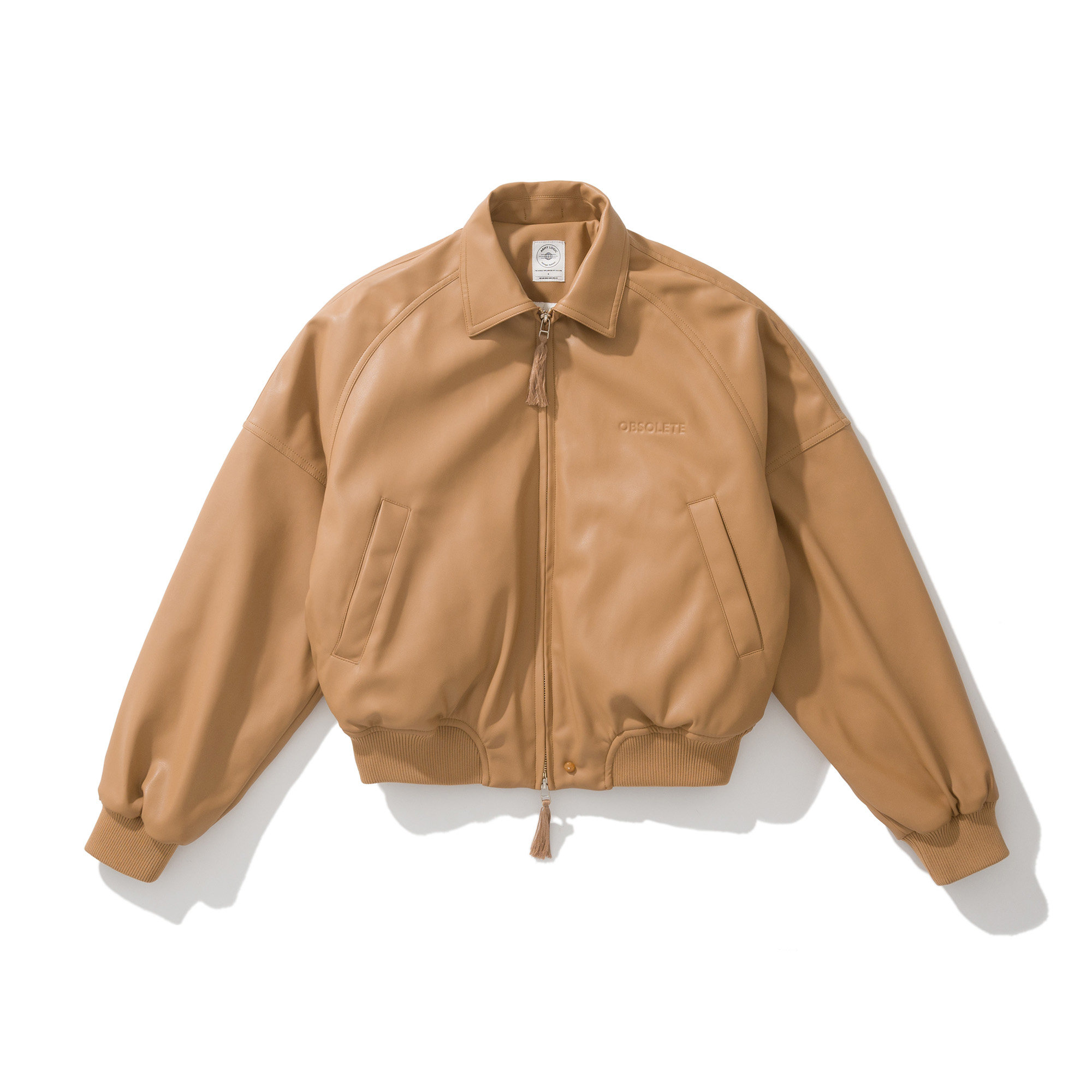 Army Logic 25FW 复古休闲皮衣宽松夹克外套