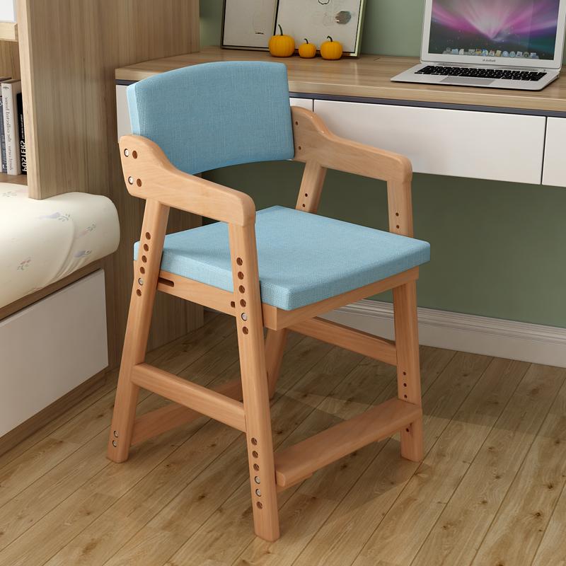 Купить Детский стульчик Стулья твердой древесины детей с регулируемыми ...