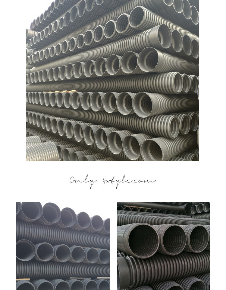 上海聚丙烯FRPP加筋波纹管 FRPP双壁波纹管 波纹管DN300SN8-阿里巴巴