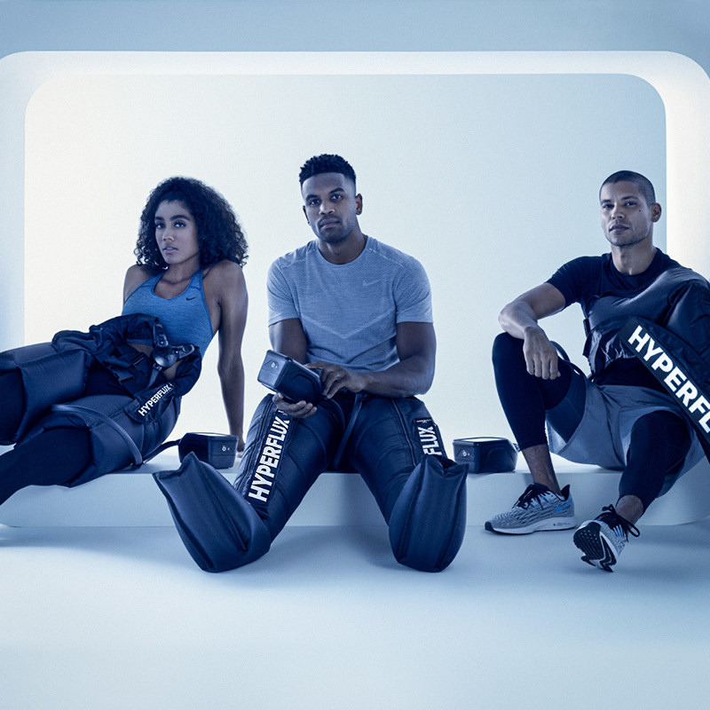 American HyperIce Hyperflux Air Pressure Recovery Set Deep Relaxation NormaTec Muscle Massage