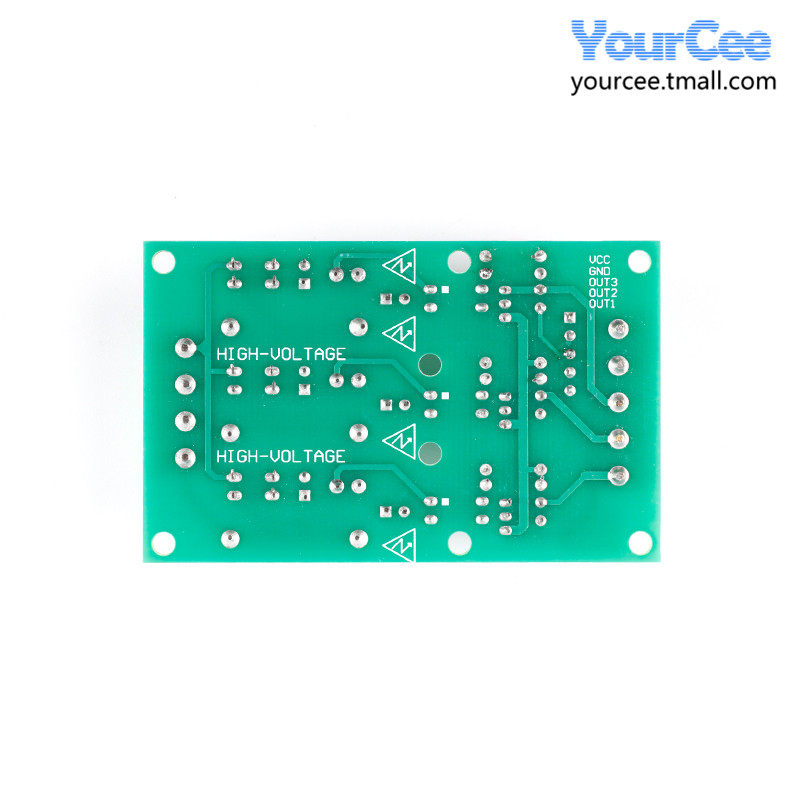3-Way 220V Optocoupler Isolation Module Card Rail Enhanced Version 220V ...