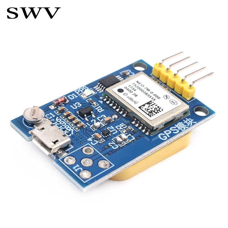 GPS Module NEO-6M/7M/8M Satellite 51 MCU STM32 Compatible with Arduino ...