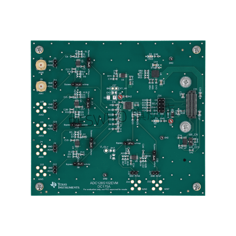 ADC128S102EVM ADC088S022 TI开发板SAR ADC ADC128S102评估模块