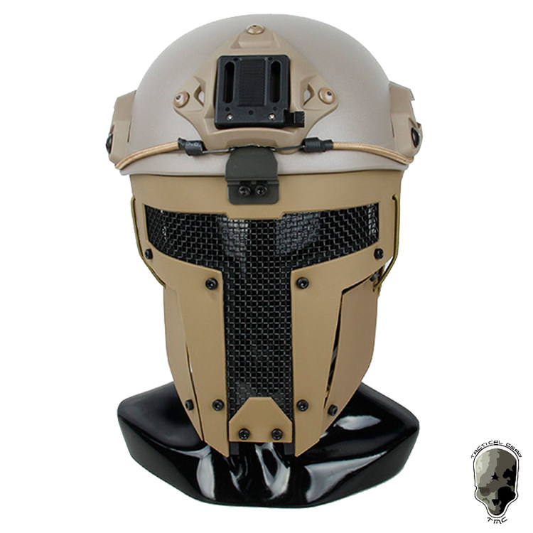TMC斯巴达战术面具SPT Mesh Mask AF头盔连接面罩钢丝TMC2671：军事迷必备的高科技防护装备！-面罩-淘宝好物网