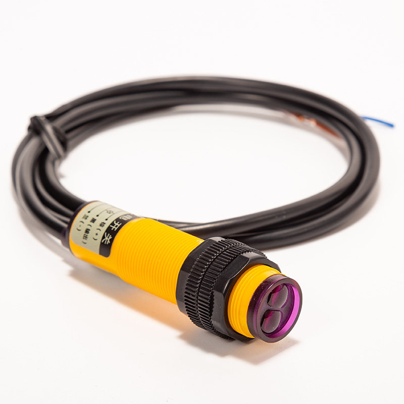 Diffuse Reflection Photoelectric Switch Infrared Infrared Light Sensing Proximity NPN Sensor 12V ...