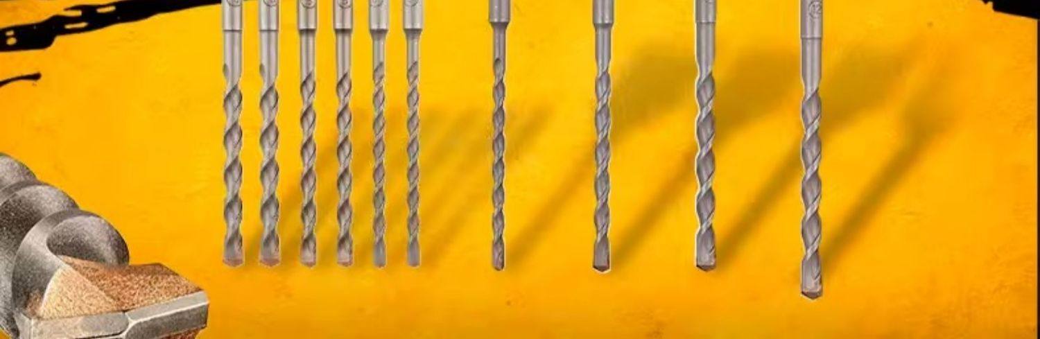 得伟四坑电锤冲击钻钻头套装钻孔双槽排屑硬质合金两刃钻混凝土墙-阿里巴巴