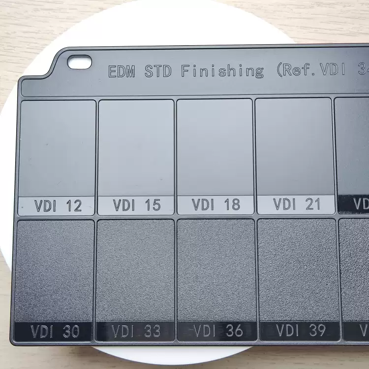 模具曬紋板VDI3400樣板咬花mt噴砂皮紋拉絲放電火花產品外觀參考-Taobao