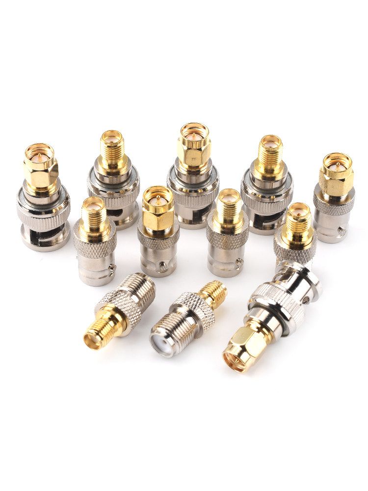 BNC to SMA RF Adapter SMA Male and Female to Q9 Oscilloscope Connector BNC/SMA-JK Connector