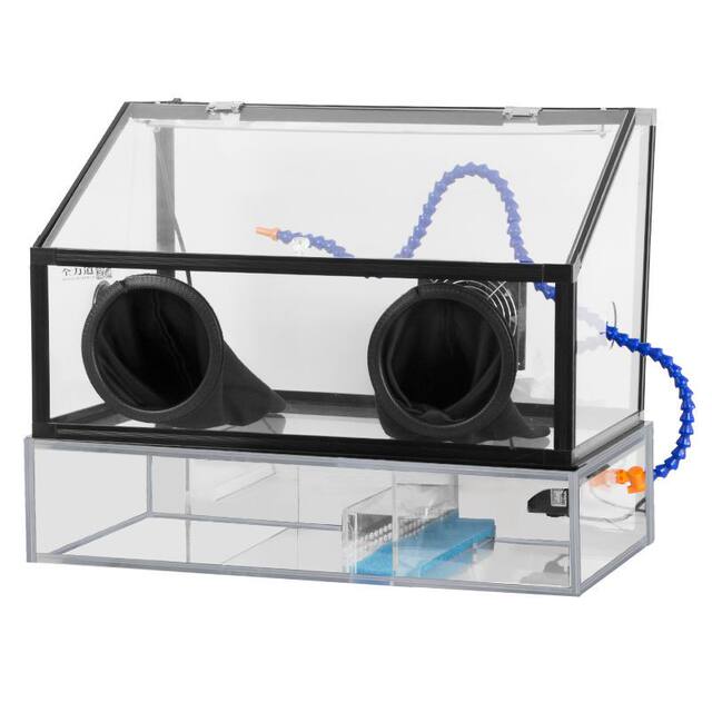 Water curtain spray paint box model Gundam toy color spray negative ...