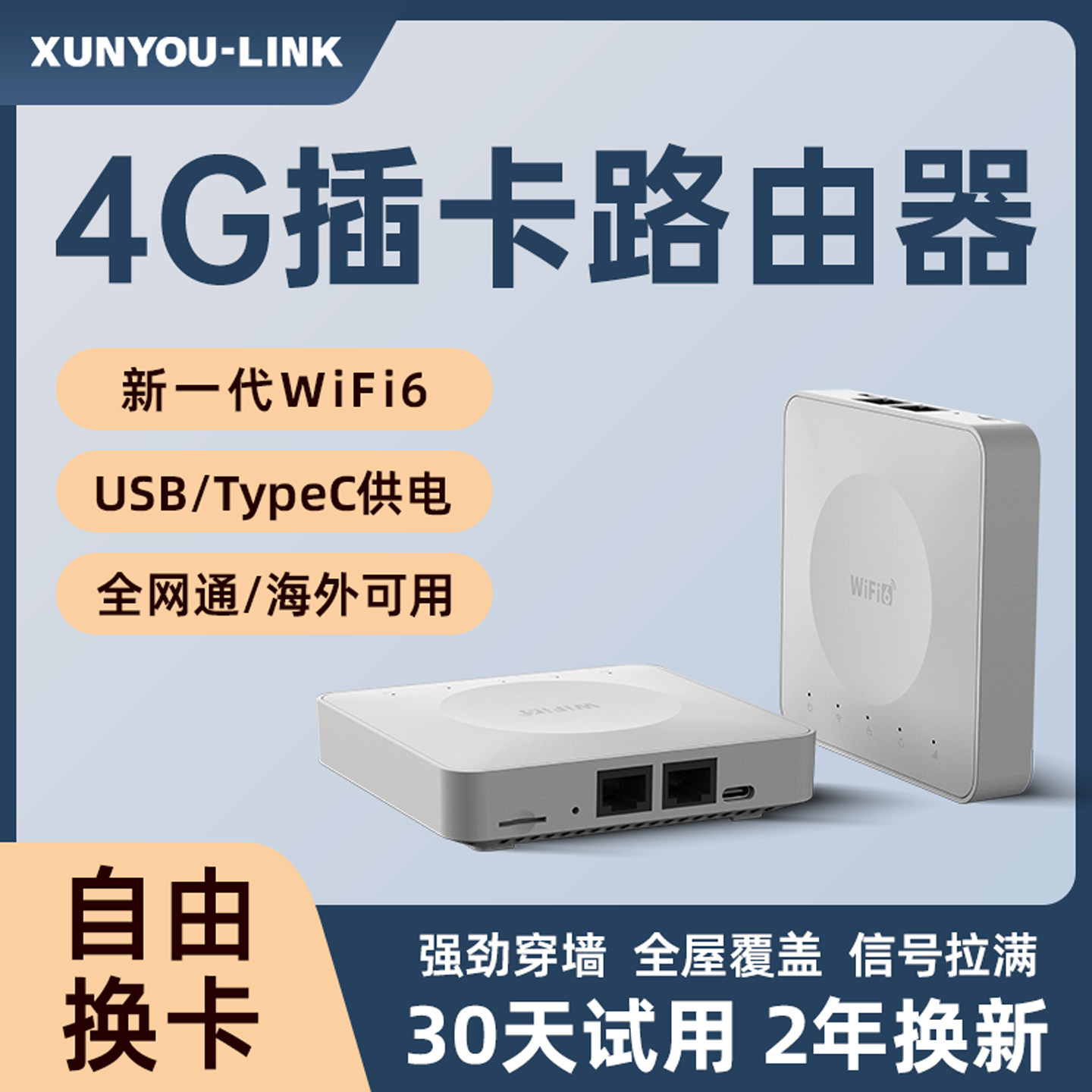 Xunyou 4g card router: all netcom wireless portable wifi6 small magic ...