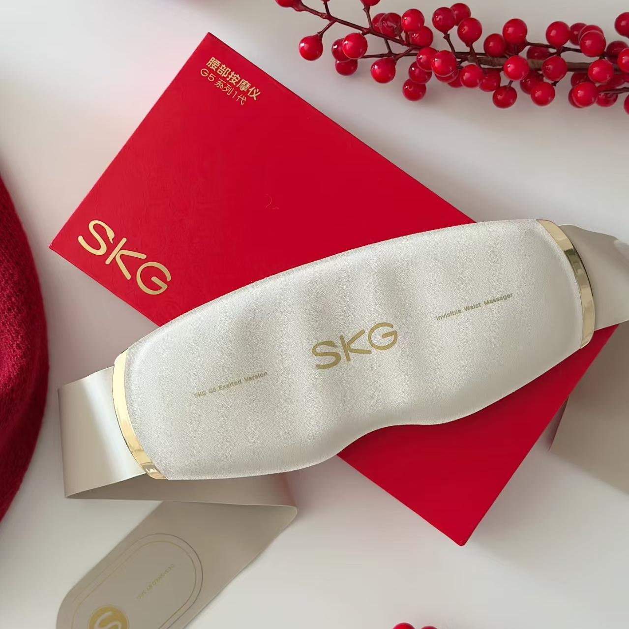 SKG腰部按摩仪G5：新年礼物首选，告别腰酸背痛，暖腰护腰神器！-腰椎-淘宝好物网