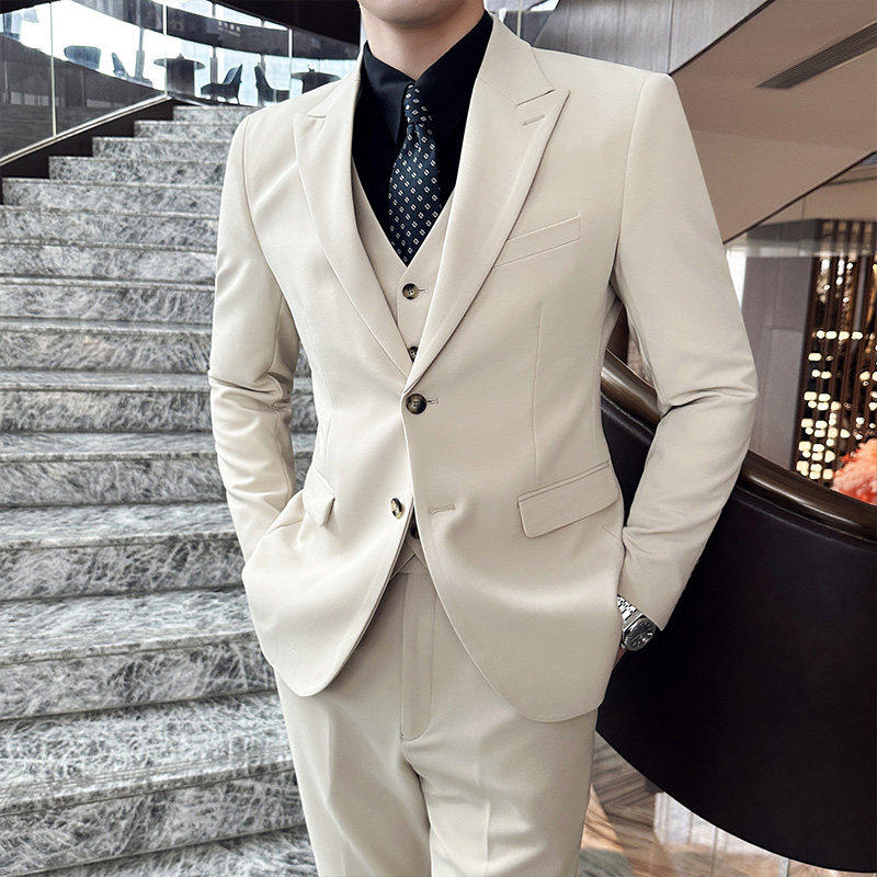 Men's suit set: korean style, slim fit, handsome - recommended! | 2025 ...
