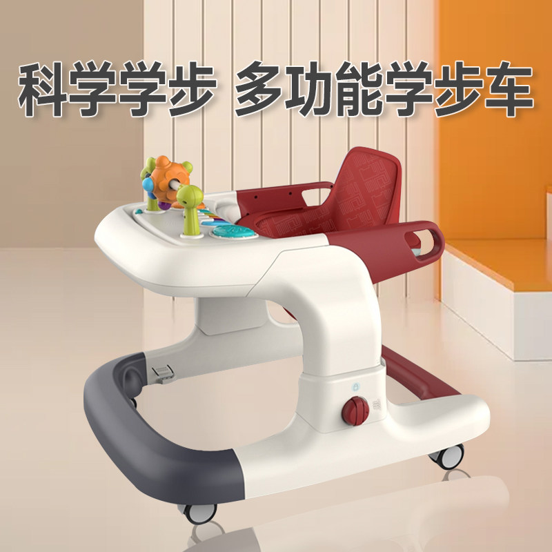 Baby walker multi-functional anti-rollover o6 to 18 months baby jumping ...