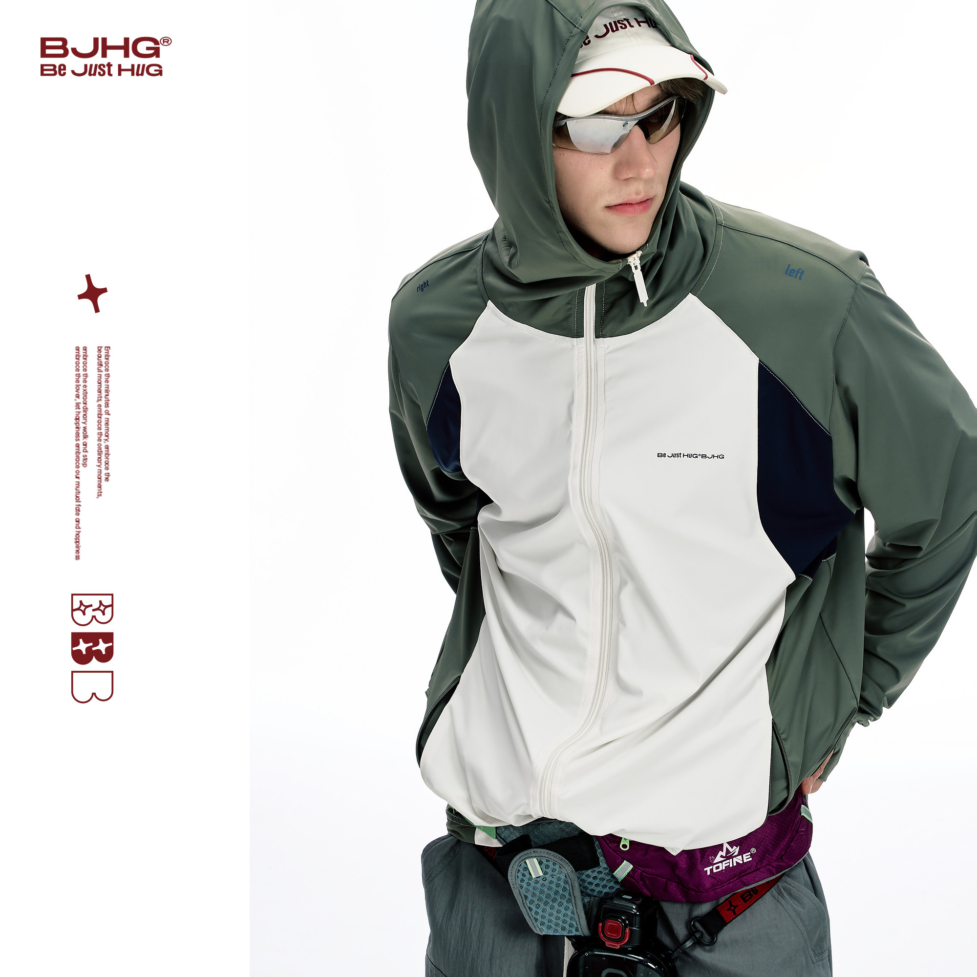 Bjhg High-Power Sun Protection Clothing for Men 2025 New Upf300+ Sun ...