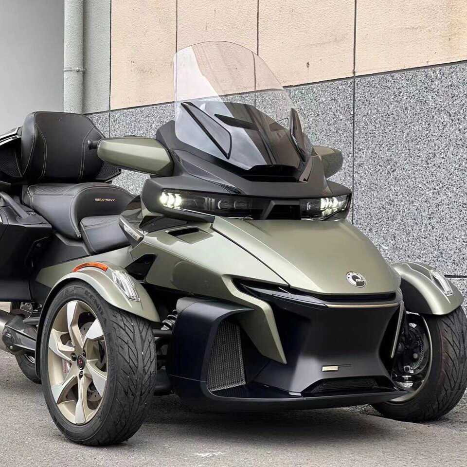 震惊全网！进口BRP行政版庞巴迪F3S倒三轮到底有多猛？沙滩车界的爱马仕来了！🔥-摩托车整车-淘宝好物网