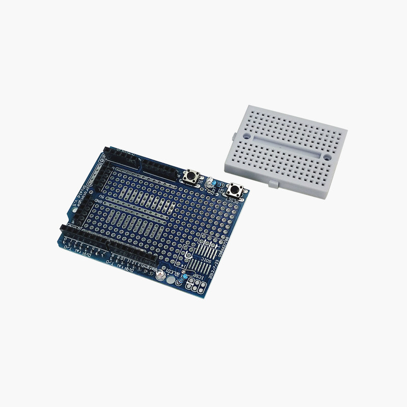 Protoshield Robot Prototype Expansion Board - Mini Breadboard Supports ...