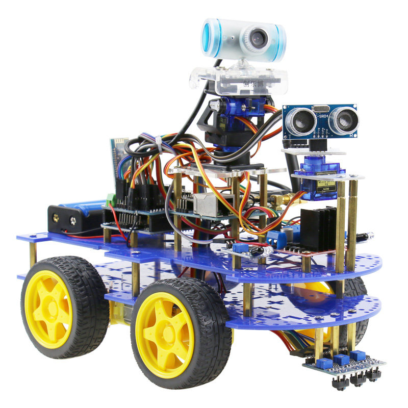 Smart Car Stm32 Microcontroller Kit Diy Chassis Frame Tracking And Obstacle Avoidance