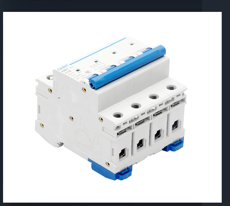 正泰双极直流断路器 NB1-63DC 2P C6A 光伏专用空气开关 DC500V-阿里巴巴