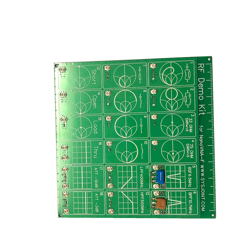RF Demo Kit NanoVNA-F 射频测试板 HAM 滤波器 衰减器 矢网测试-阿里巴巴