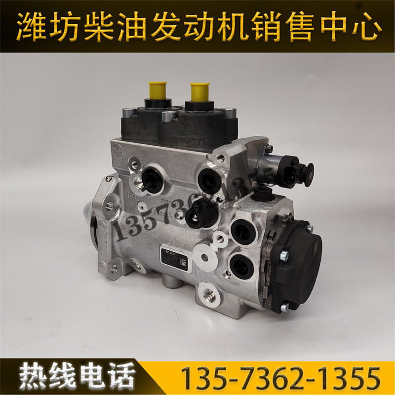 噴油泵1001094554電噴共軌高壓油泵總成濰柴博杜安6M33柴油發動機