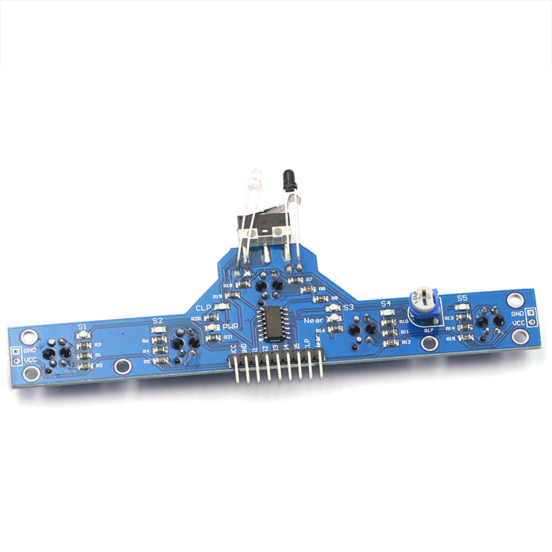 Five-Way Tracking Module Tracking Sensor Obstacle Avoidance Tracking Module 5 Major Functions