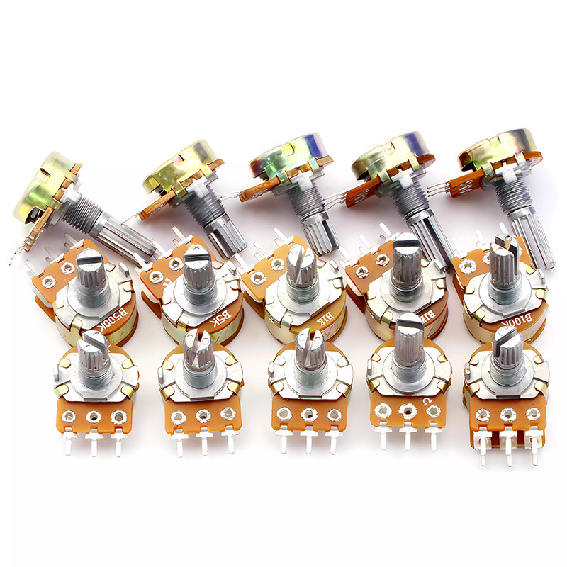 WH148电位器全解析：B1K至500K，你不可不知的电位器指南！-电位器-淘宝百科网