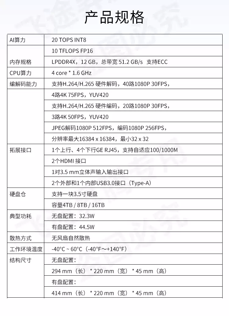 HUAWEI华为 Atlas 500 A2 智能小站昇腾工业级AI边缘计算人工智能